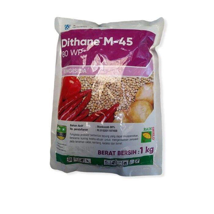 Dithane M45 80 WP 1 kg Fungisida Pembasmi Jamur Tanaman | Lazada Indonesia