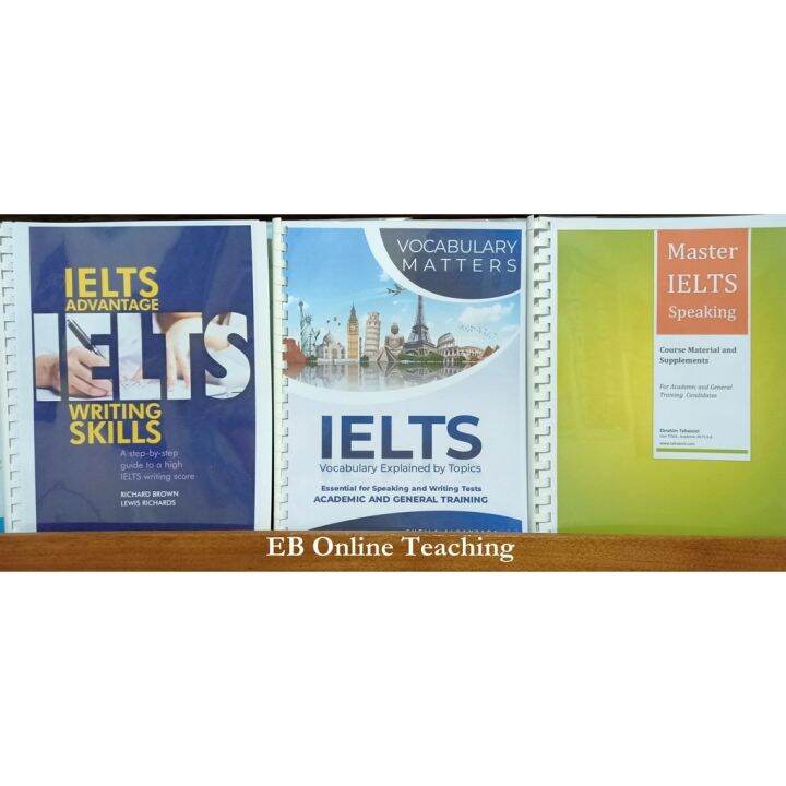 Bundle of IELTS Writing Advantage Master Speaking IELTS Vocabulary ...