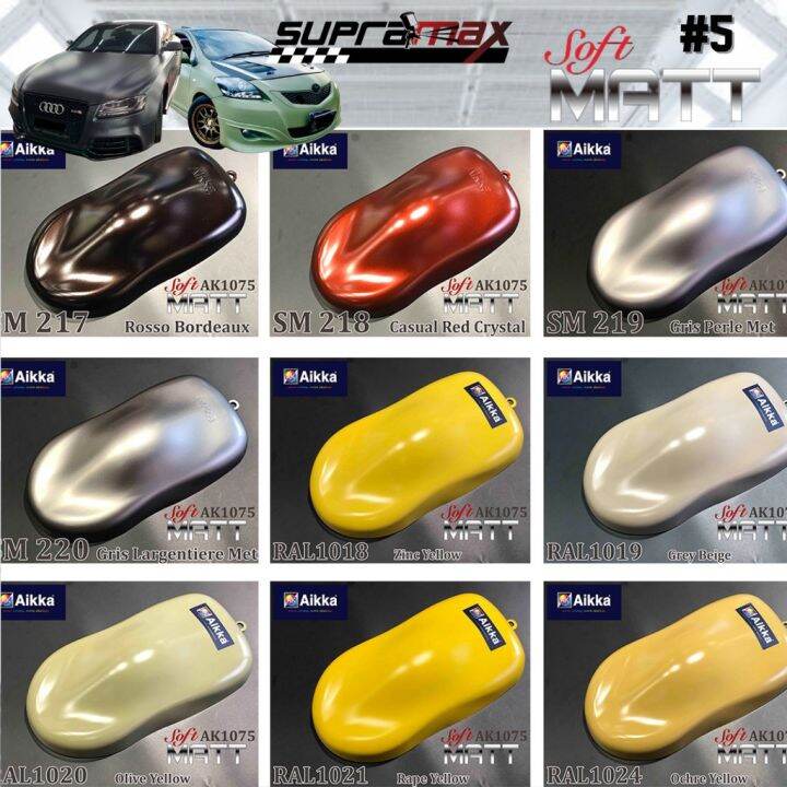 [AIKKA Soft Matt Series 5] 2K Paint Car Paint Sport Rim Paint Motor ...