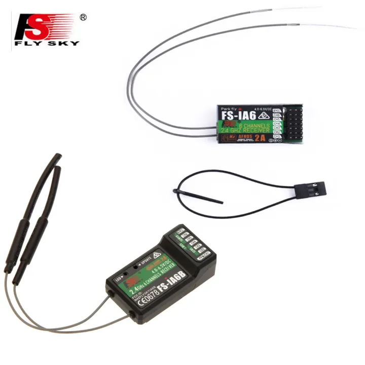 Original Flysky FS-iA6 FS-iA6B 6CH 6 Channel Remote Control Receiver ...