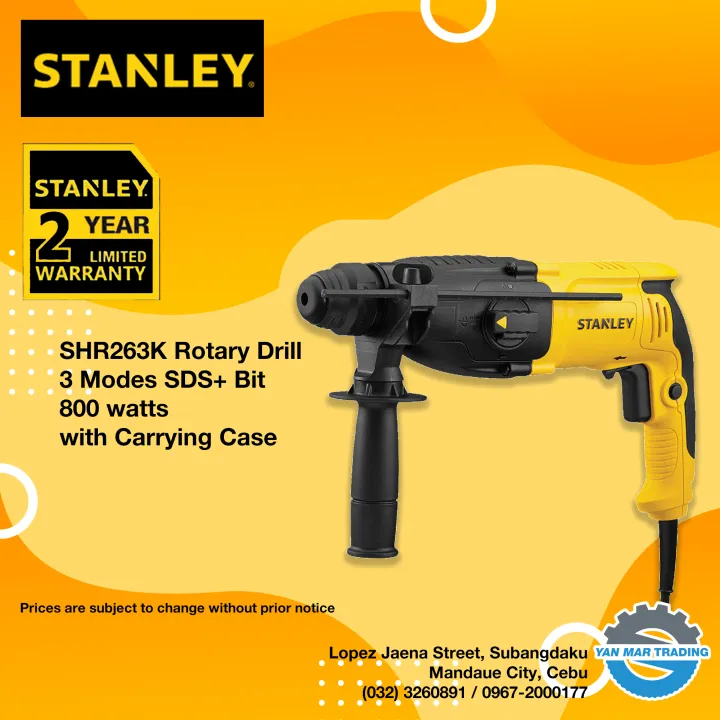 Stanley SHR263K 3 Mode Rotary Hammer Drill | Lazada PH
