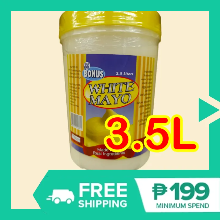 3.5L SM Bonus WHITE MAYO MAYONNAISE Mayonaise Ladys Choice Alternative ...