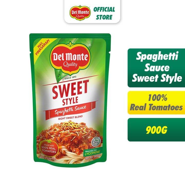【COD】 DEL MONTE Sweet Style Spaghetti Sauce the No. 1 in Philippines ...