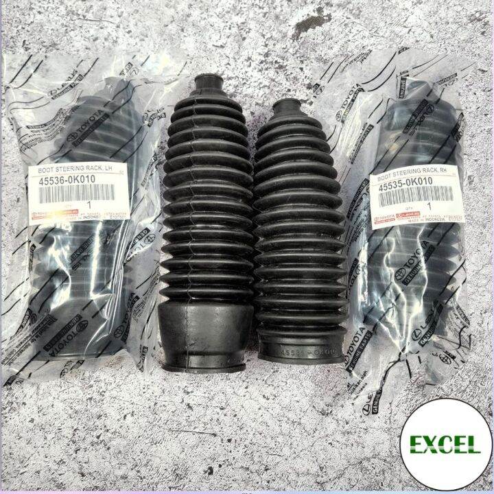 Karet Boot Stir Rack Steer Set Innova Hilux Fortuner (45535-0K010 ...