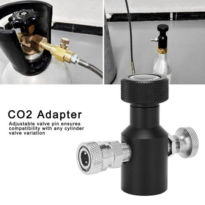 CO2 Refill Adapter CO2 Cylinder Fittings CO2 Refill Connector for Soda ...