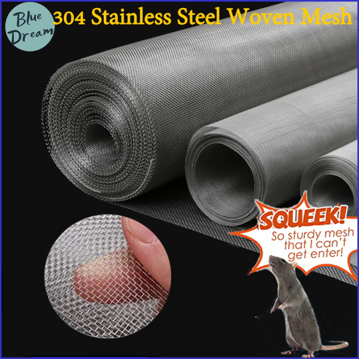 304 Stainless Steel Window Net Filter Mesh Front Repair Fix Mesh ...