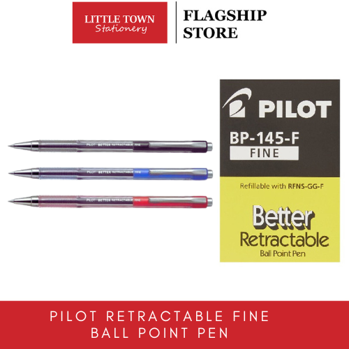 Pilot Fine Retractable Ball Point Pen 1 Box 12pcs | Lazada PH