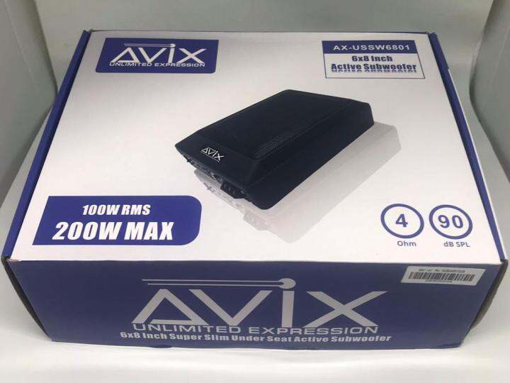 Subwoofer Aktif Subwoofer Kolong AVIX AX USSW6801 | Lazada Indonesia