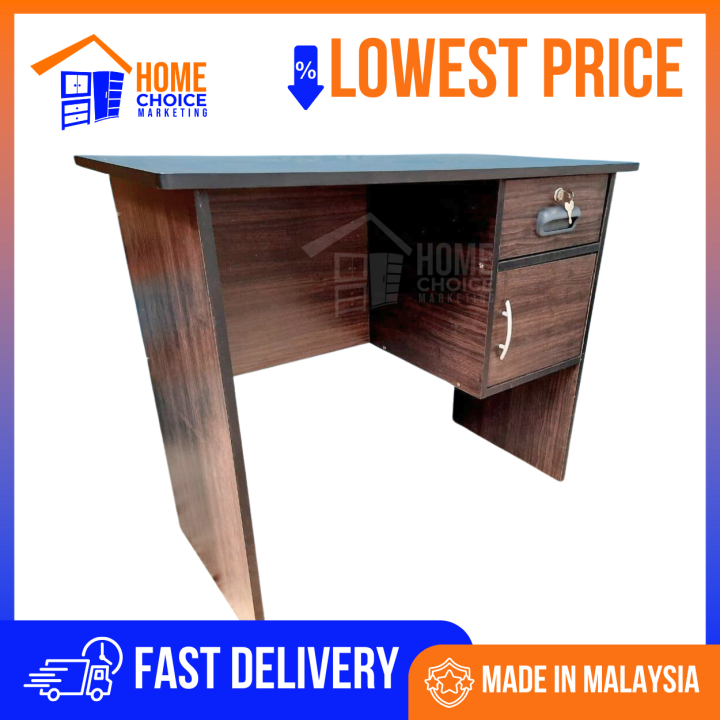 ED 2028 CLERICAL OFFICE TABLE WITH DRAWER AND CABINET | Lazada PH