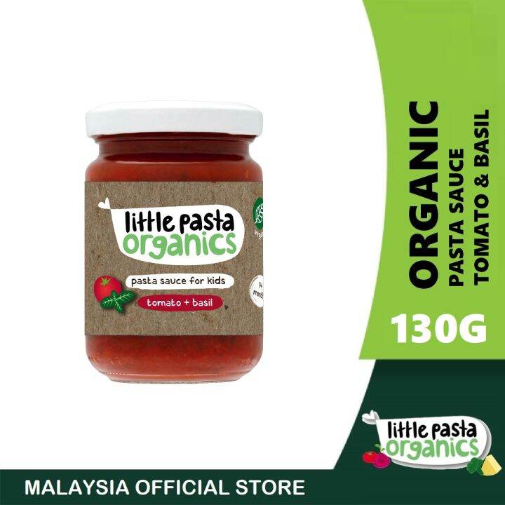 Little Pasta Organics™ Kids Organic Tomato & Basil Pasta Sauces [Made ...