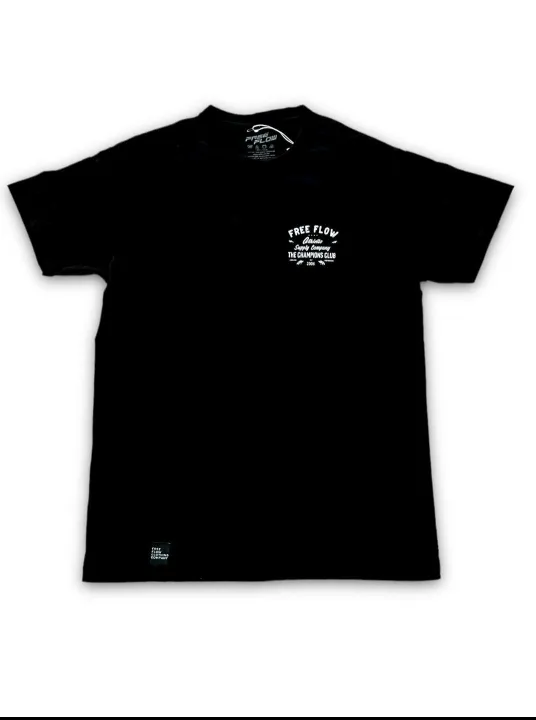 Free Flow Clothing Tops Black T-shirt Champions | Lazada PH