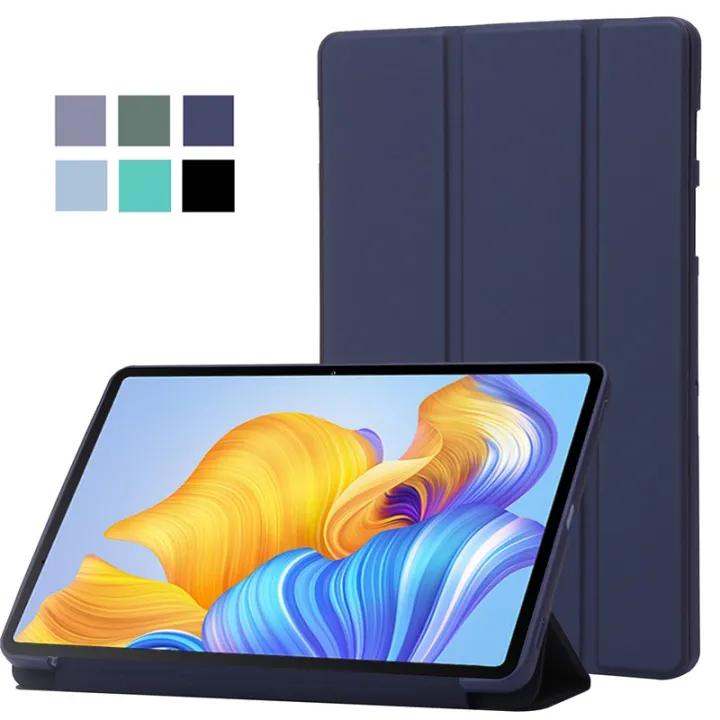 For Honor Pad 8 Case 12 inch Trifold PU Leaher Soft Back Stand Tablet ...