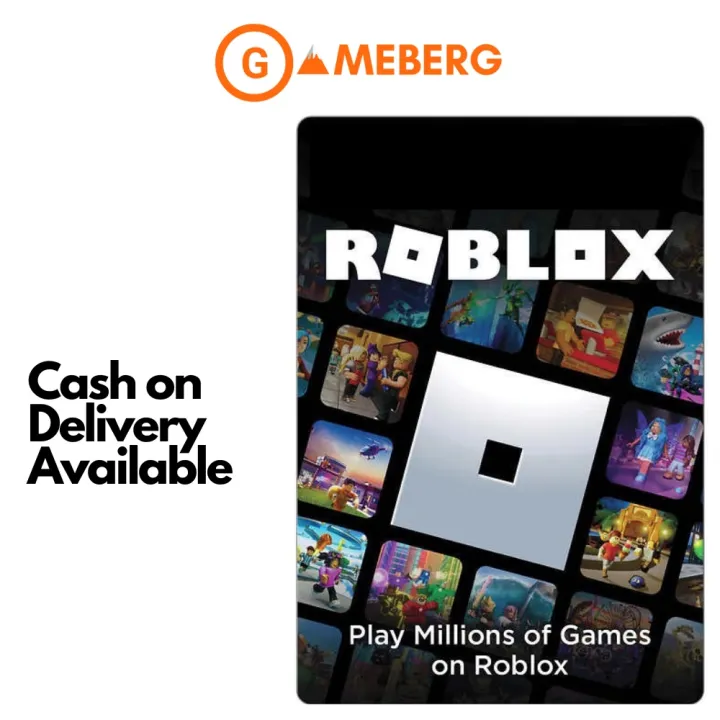 Roblox (450, 1000, 2200) Robux - Cash on Delivery Available | Lazada PH