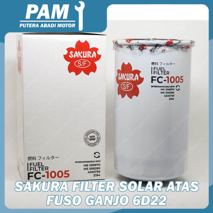 Filter Solar Atas Ganjo 6D22 tipe FC-1005 Sakura | Lazada Indonesia