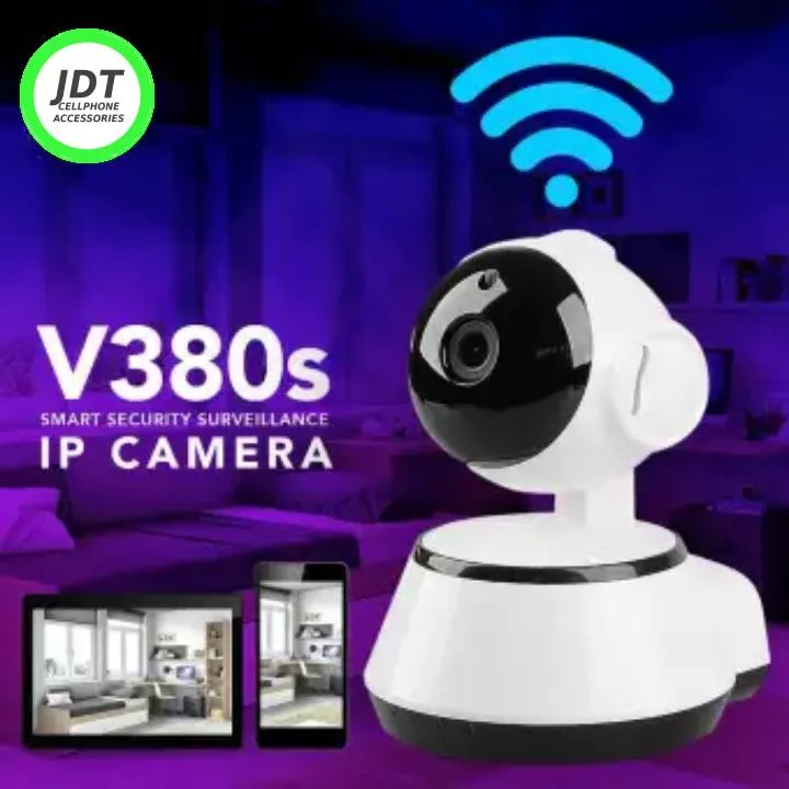 Home Wireless Smart Security Surveillance IP Camera V380s FULL HD Night ...