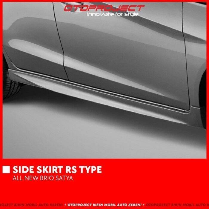 Side Skirt Mobil Honda All New Brio 2018 - 2022 dan 2023 Satya BodyKit ...