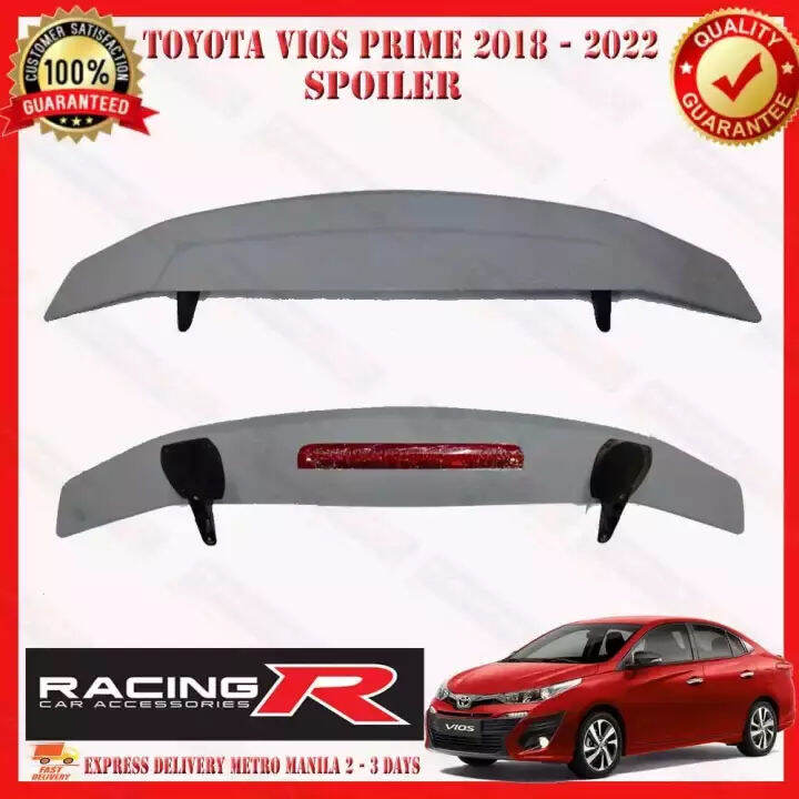 Toyota Vios Prime 2019 to 2022 Spoiler Unpainted ( GNR009 ) 2020 2021 ...