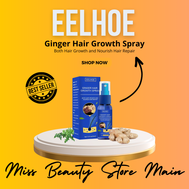 ORIGINAL EELHOE GINGER HAIR Growth Spray MURES Anti Hair Loss Products ...