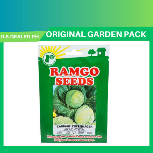 RAMGO CABBAGE COPENHAGEN SEEDS ( ORIGINAL GARDEN PACK ) | Lazada PH