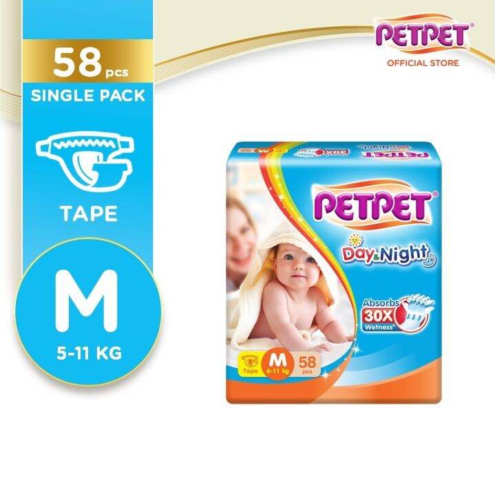 PETPET Day&Night Tape Mega Pack M 1x58 | Lazada