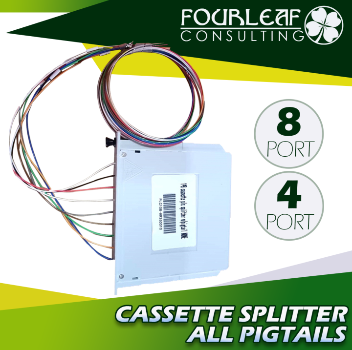 Fourleaf Cassette Splitter ALL Pigtails 1m LCP PLC | Lazada PH
