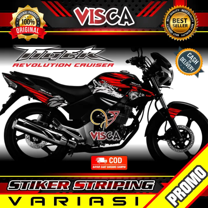 Stiker Striping Tiger Revo Variasi Serigala | Lazada Indonesia