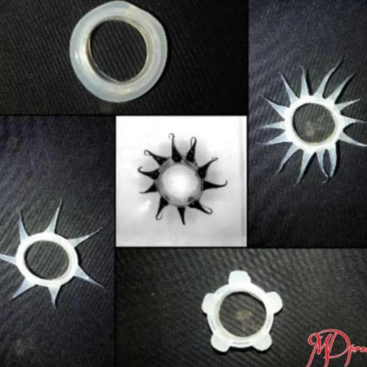 5set mix rambutan silicon ring | Lazada PH