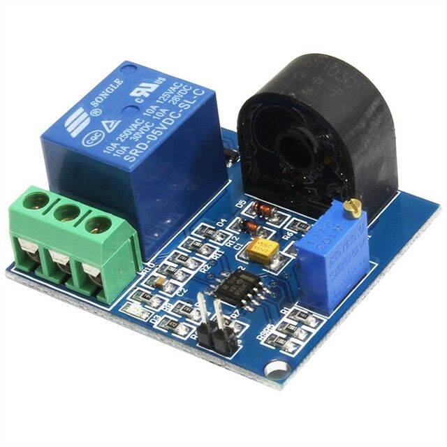 5a Overcurrent Sensor Module Ac Current Detection Sensor 05v 12v 24v ...