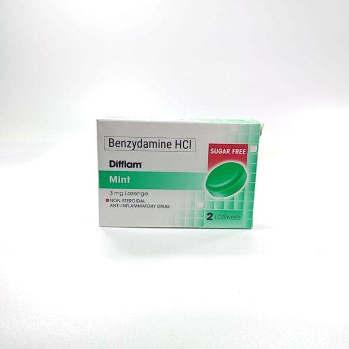 Difflam Mint Lozenge 2's | Lazada PH