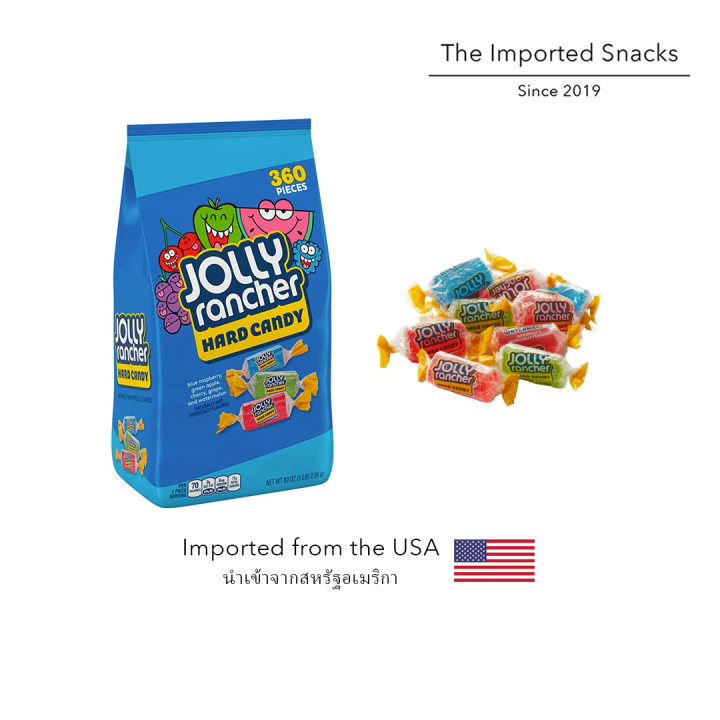 JOLLY RANCHER Hard Candy นำเข้าจากอเมริกา USA 🇺🇸 (แบ่งขาย พร้อมส่ง) 👍 ...