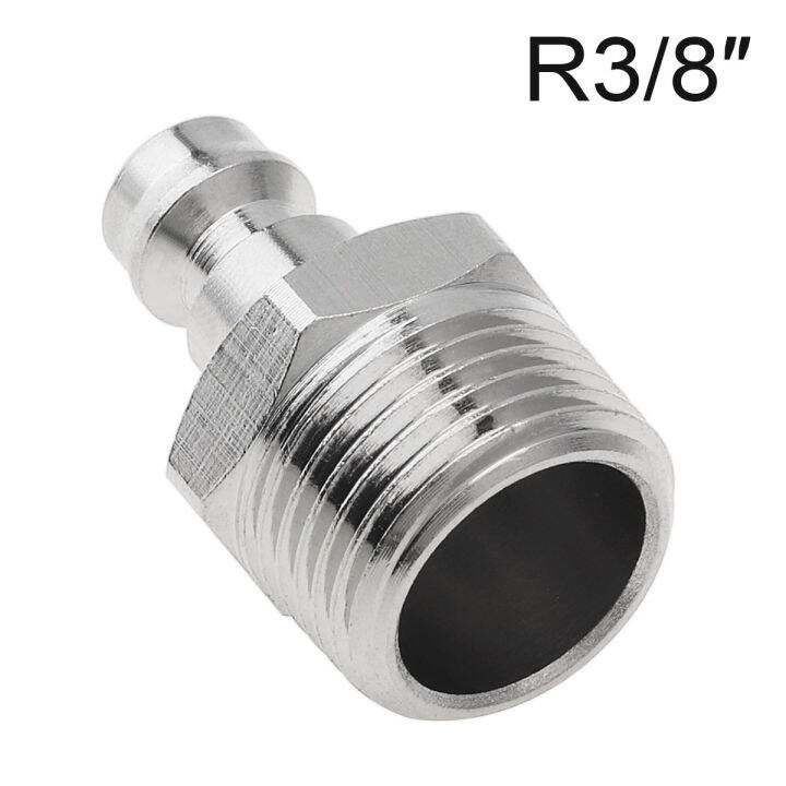 R3/8 Inch Pure Copper Mini External Thread European Pneumatic Quick ...
