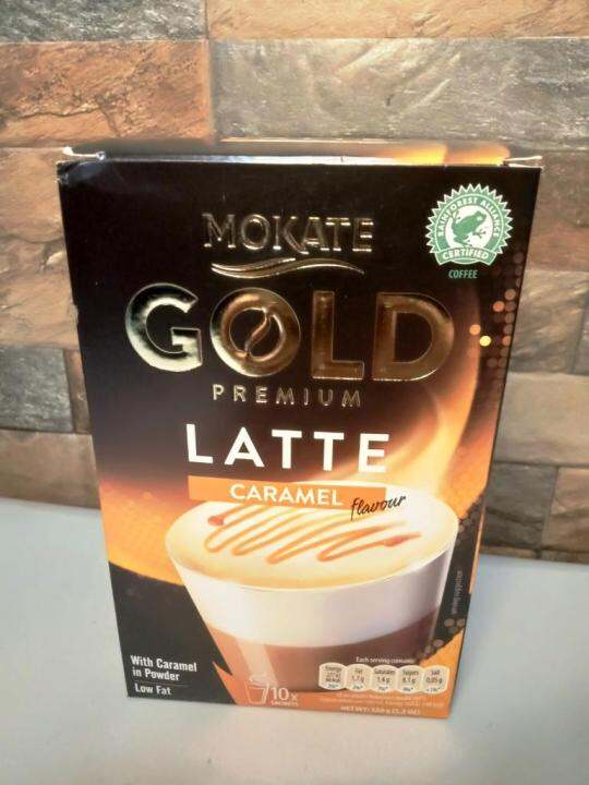 (ESO) MOKATE GOLD PREMIUM LATTE CARAMEL 10 SACHETS ~ 150 G | Lazada PH