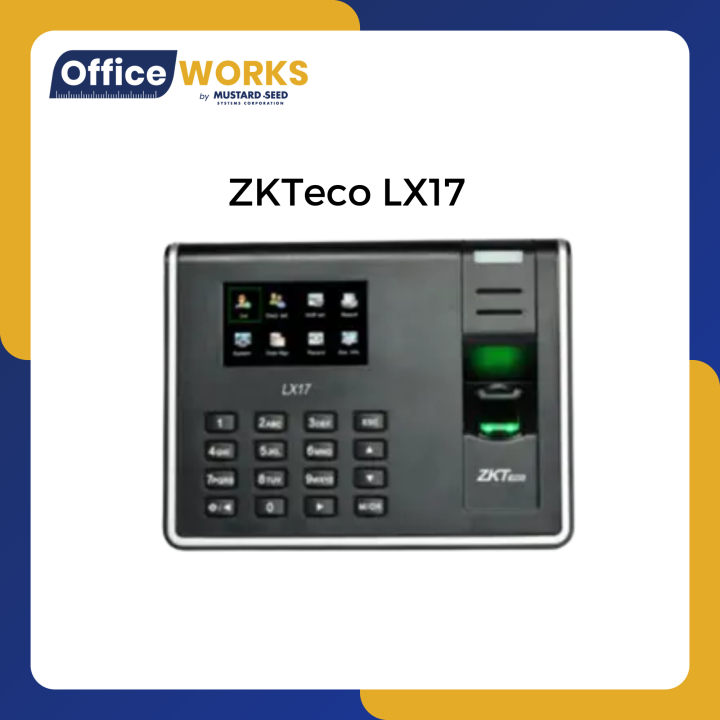 ZKTeco LX17 / Biometric Device / Fingerprint Device | Lazada PH