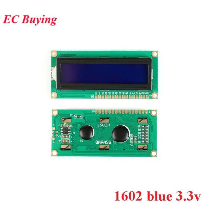 1602 LCD Module Blue Yellow-Green Screen IIC I2C LCD1602 1602A Display ...
