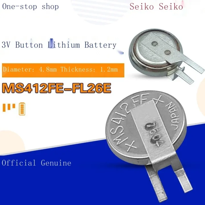 Free shipping Seiko Seiko MS614SE Japan Rechargeable Lithium Battery MS614SE-FL28E Brand New ...