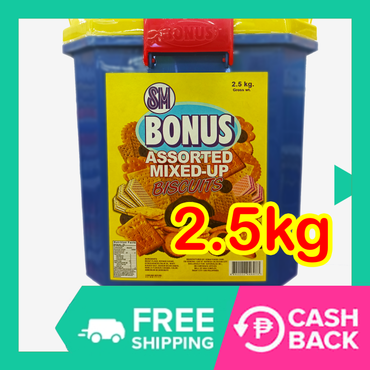 2.5kg SM Bonus BISCUITS ASSORTED TIMBA Sale Snacks Package Set Assorted ...