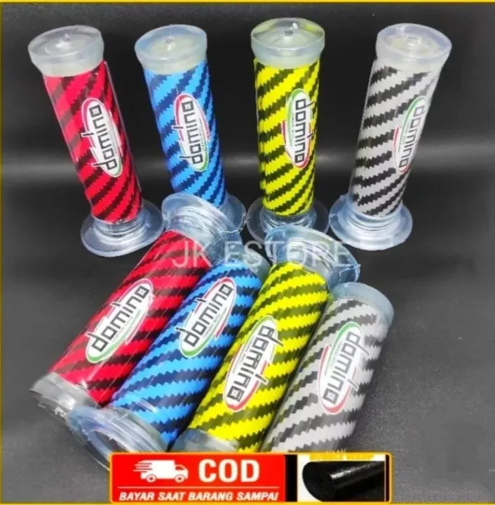 HANDGRIP MOTOR UNIVERSAL HANDFAT GRIP KARBON KARET EMPUK BUSA GAS MOTOR ...