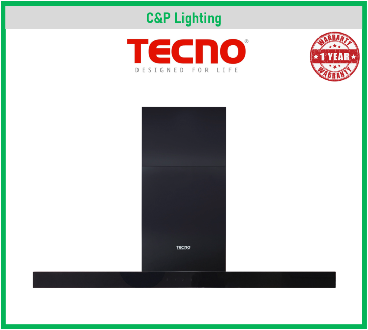 Tecno 90cm Matte Black Chimney Cooker Hood KA2238BK | Lazada Singapore