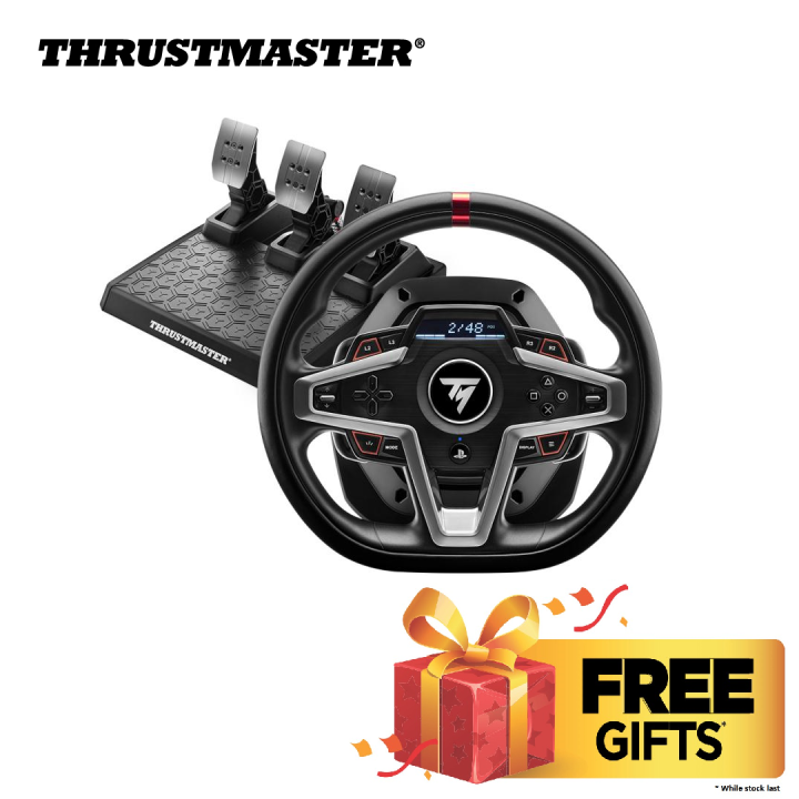 Thrustmaster T248 - Racing Wheel and Magnetic Pedals | Lazada Indonesia