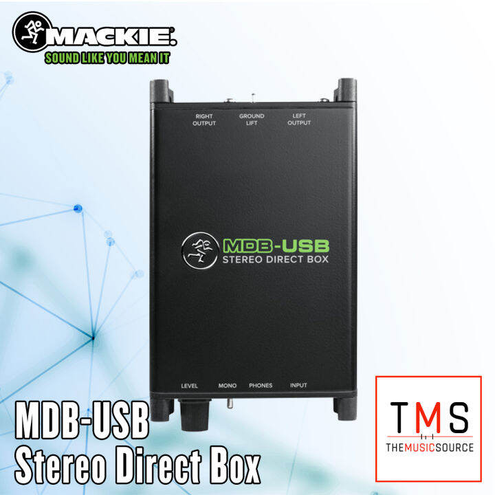 MACKIE MDB-USB Stereo DAC Direct Box | Lazada PH