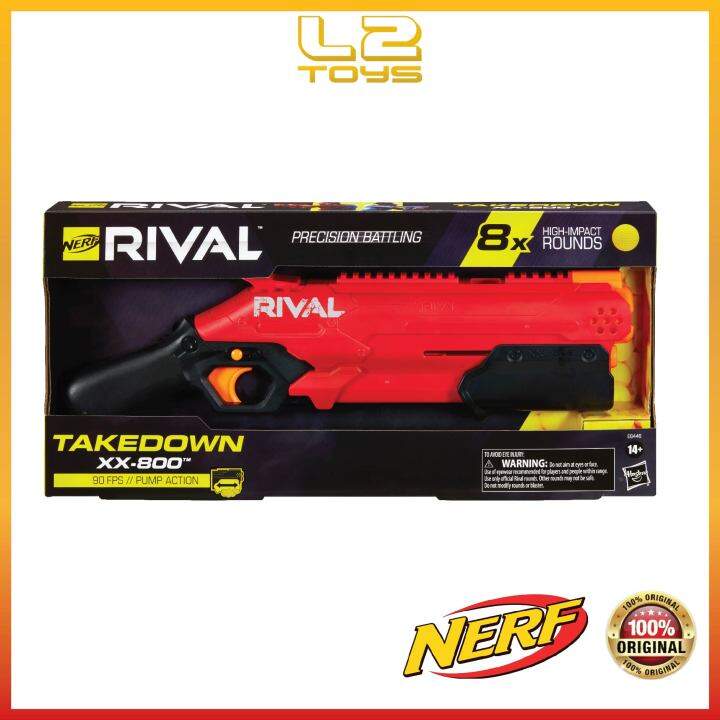 Nerf Rival Takedown XX-800 Blaster - ORIGINAL Hasbro | Lazada