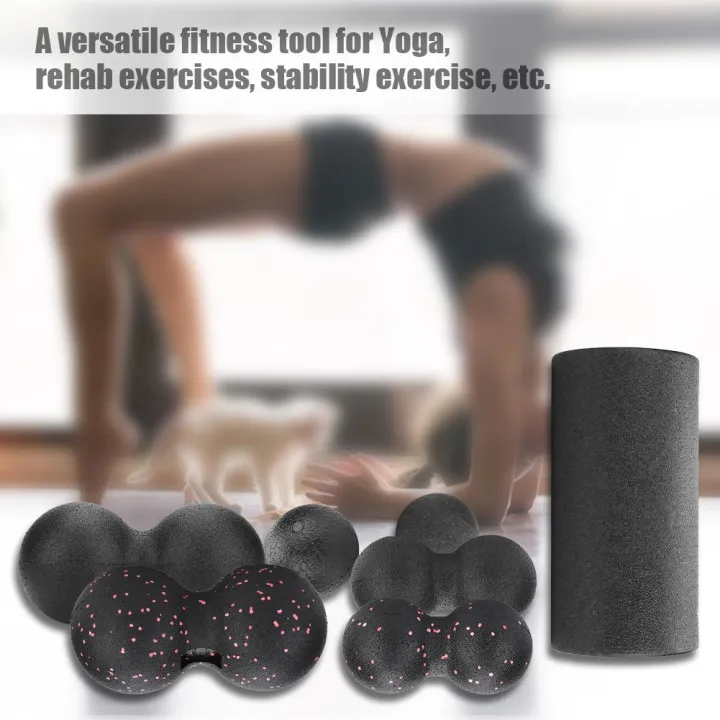 EPP Yoga Foam Roller Massage Ball Set Point Yoga Foam Roller | Lazada.co.th
