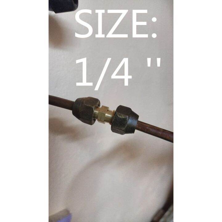 UNION FLARE NUT CONNECTOR COPPER FLARE NUTS AIRCOND HOME FRIDGE 1/4 3/8 ...
