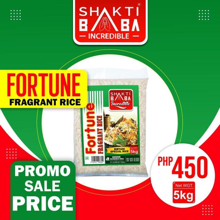 Shakti Baba Fortune Fragrance Rice 5kg Promo Sales Price (This is not ...