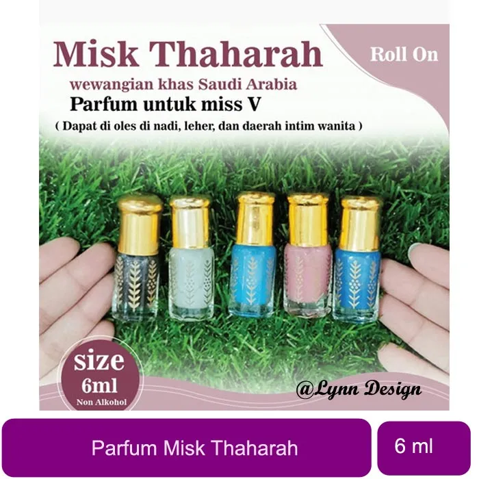 Misk Thaharah parfum miss V - Roll On Lynn Design | Lazada Indonesia