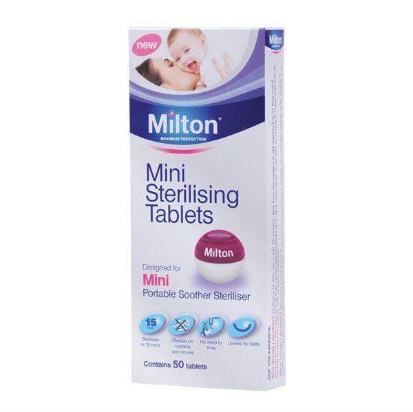 Milton Mini Sterilising Tablet 50Pk | Lazada