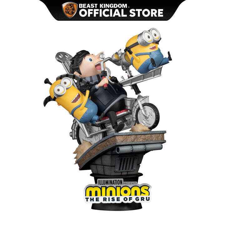 Beast Kingdom DS-111 Minions: The Rise of Gru-Gru's Bike Diorama Stage ...