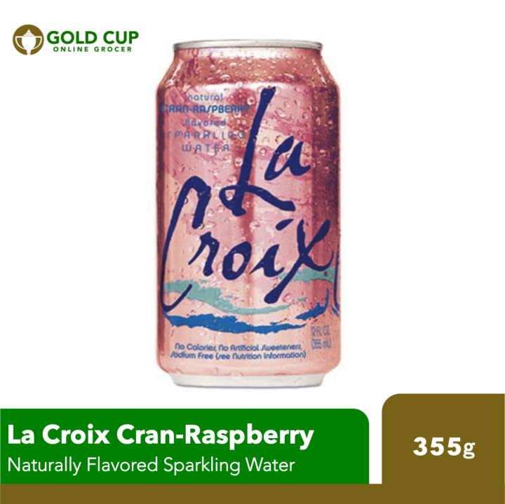 La Croix Cran-Raspberry Sparkling Water 355ml | Lazada PH