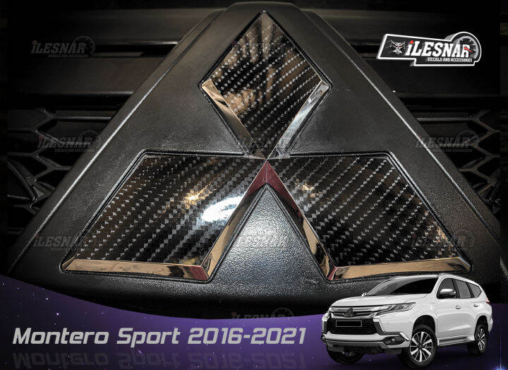 Mitsubishi Montero Sport 2016-2023 Front and Rear Logo Premium High ...