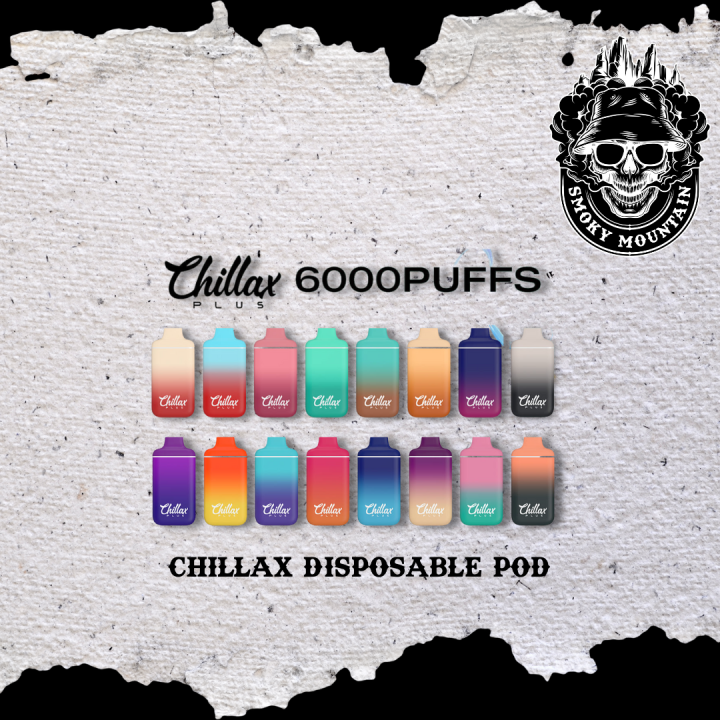 [ORIGINAL] Chillax Plus 6000 Puffs Menthol and Tobacco Edition 5% ...